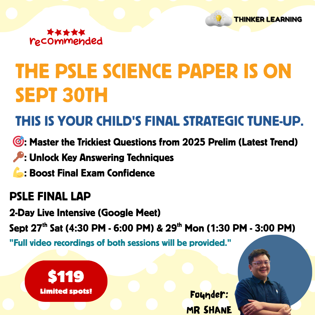 2025 P6 Science Test Paper (Prelim)