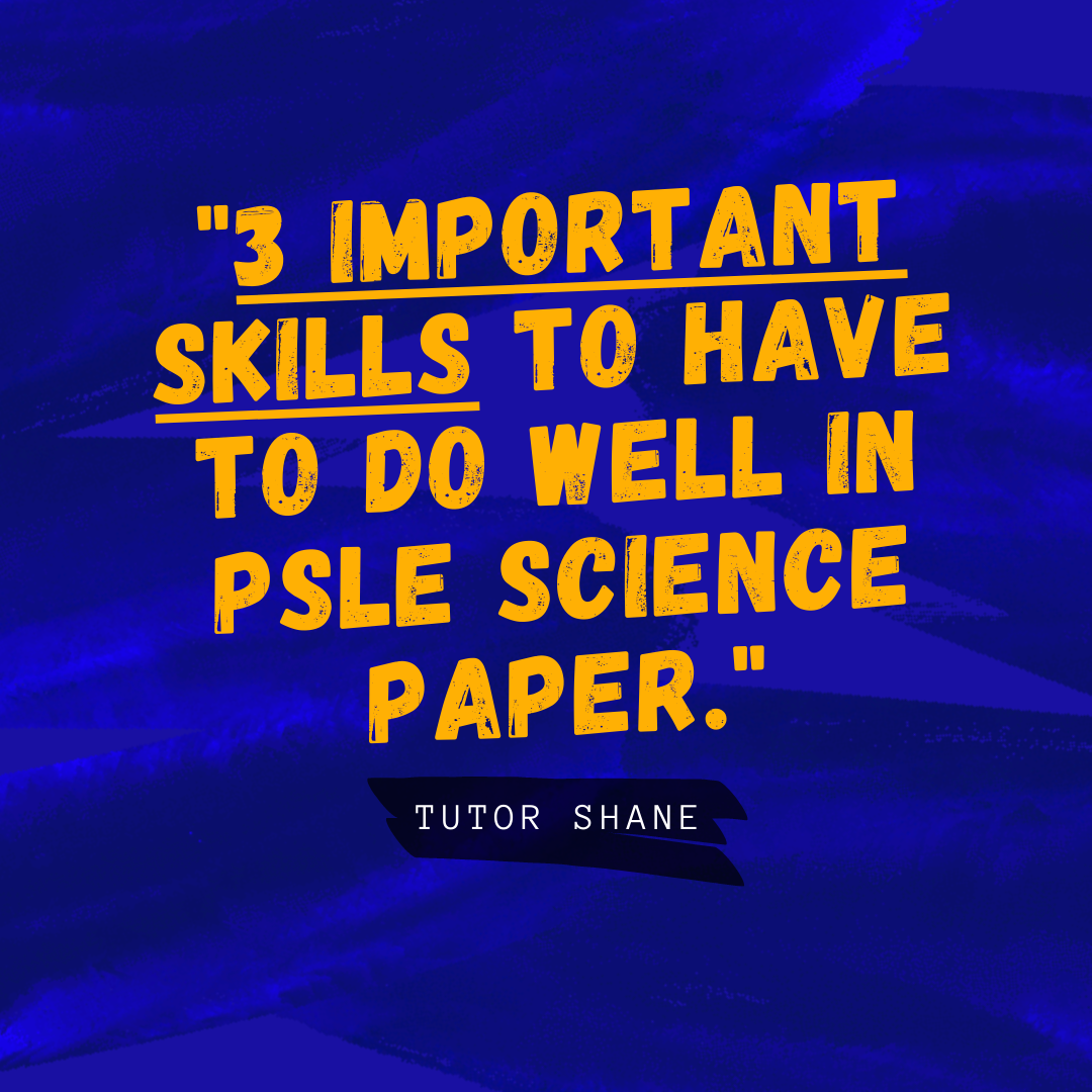 PSLE SCIENCE BOOSTER COURSE